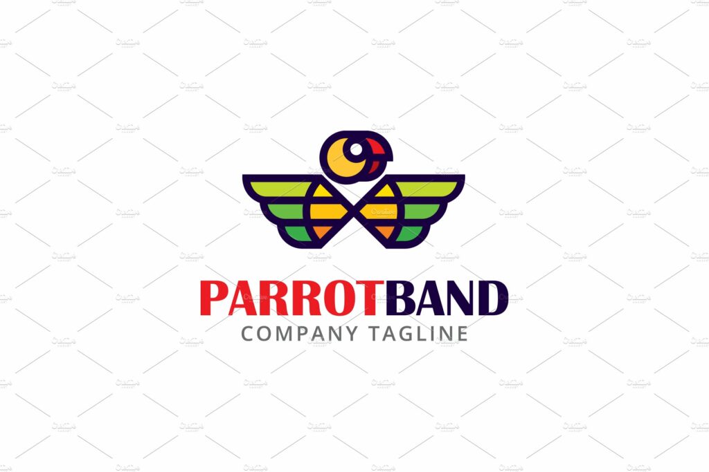 Parrot Band Logo – MasterBundles