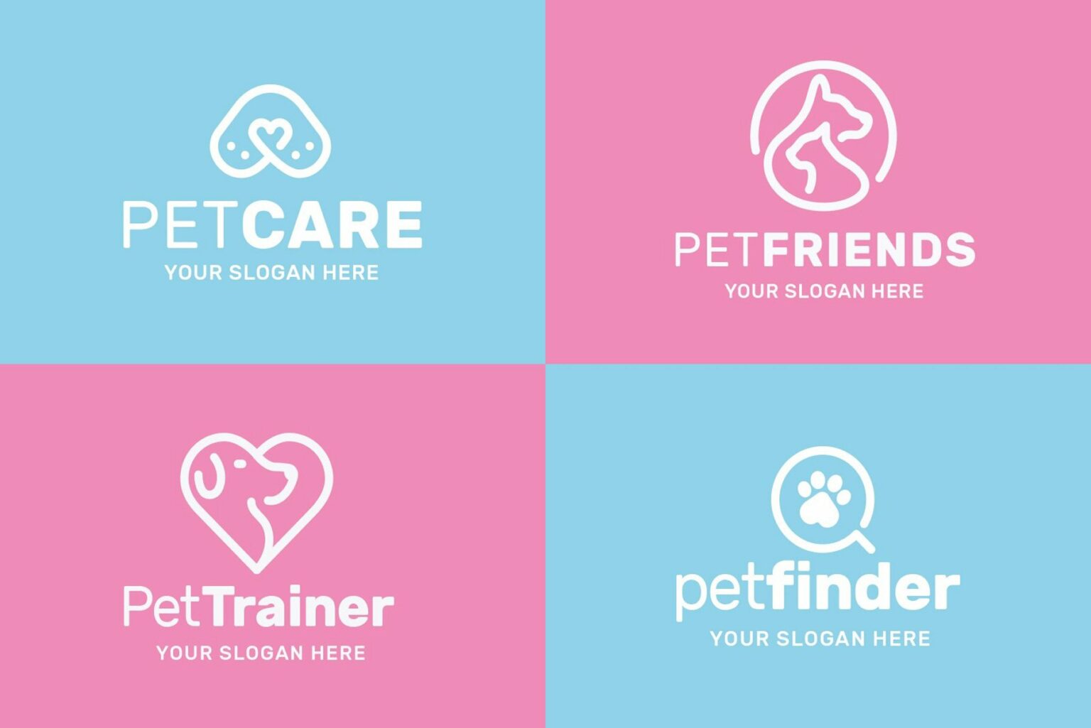 Pet Logo Templates – MasterBundles