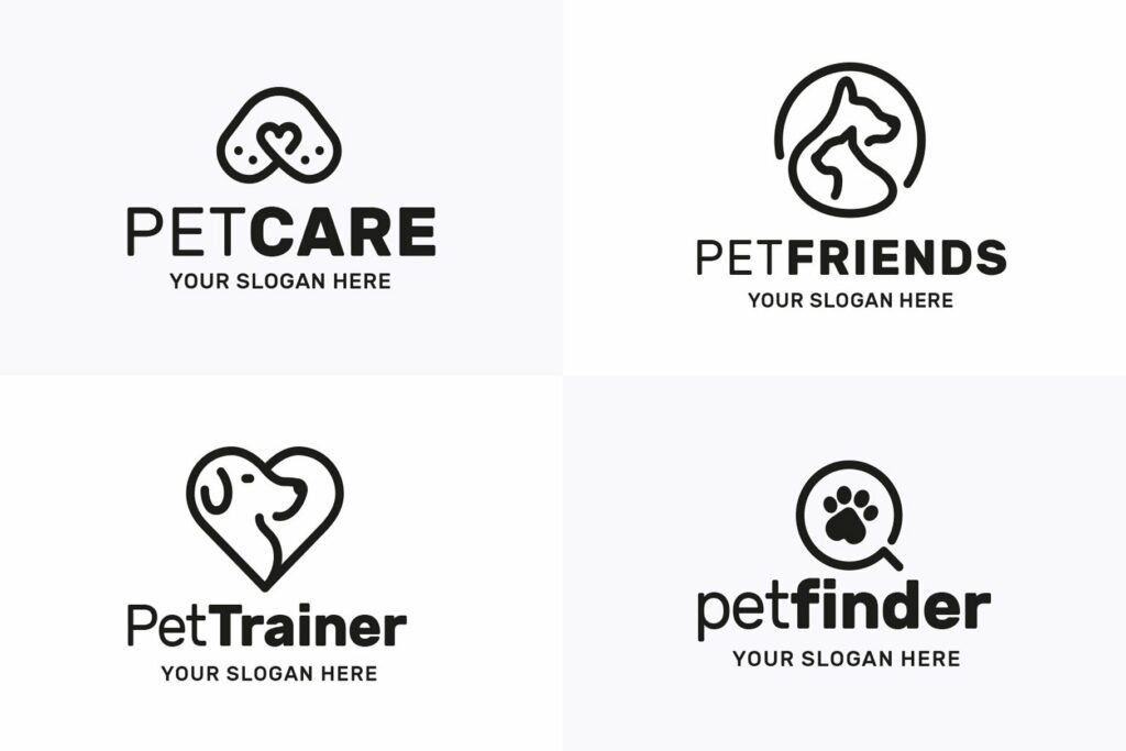 Pet Logo Templates – MasterBundles
