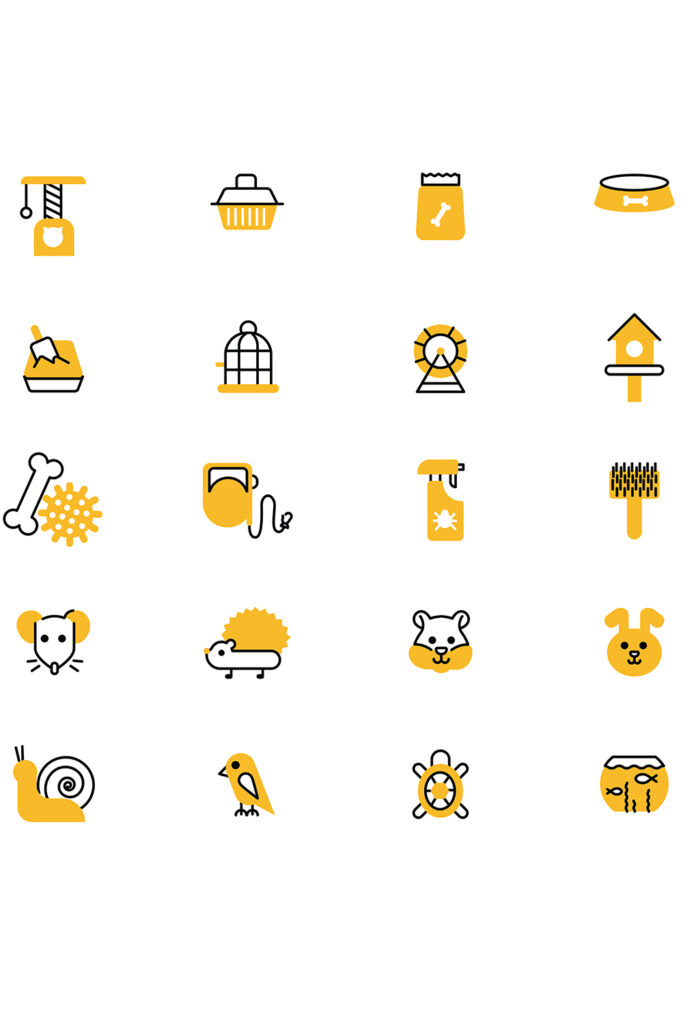 Pet Icons Set – MasterBundles