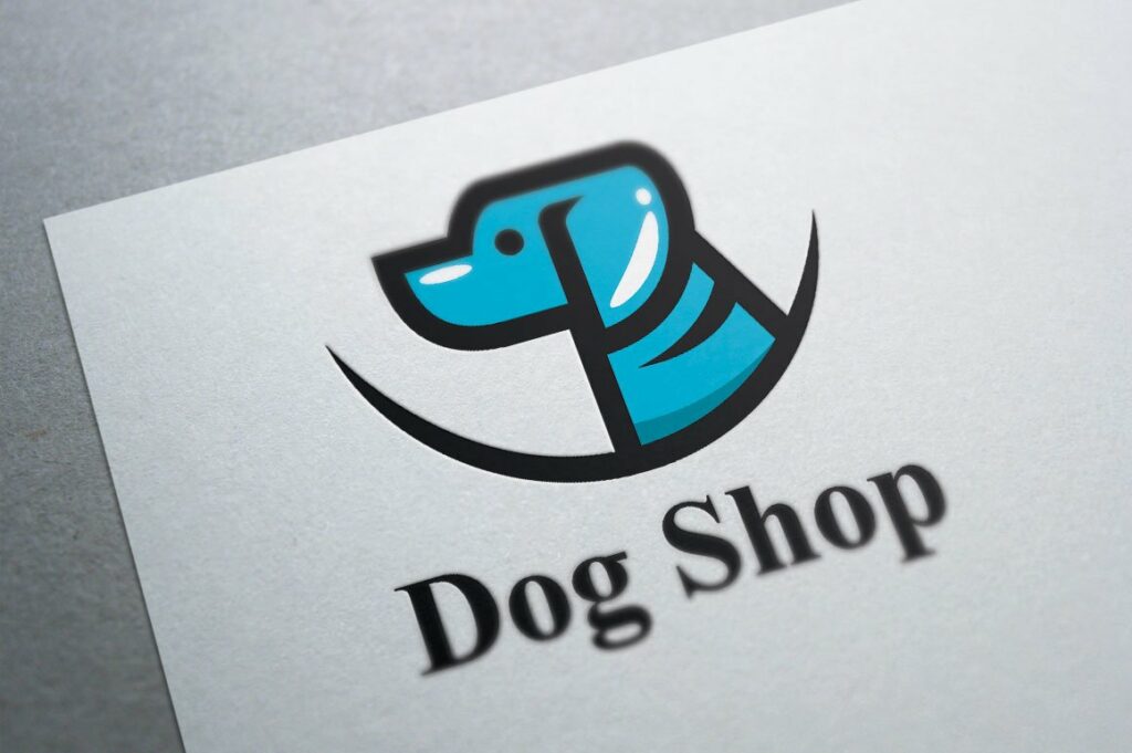 Dog Shop Logo Template – MasterBundles