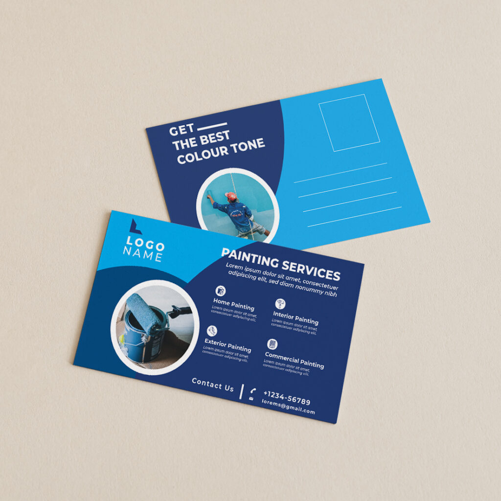 Postcard Template - MasterBundles