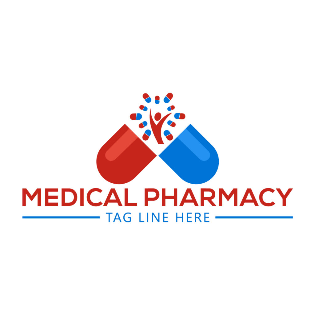 Creative Medical pharmacy logo design, Vector design concept ...