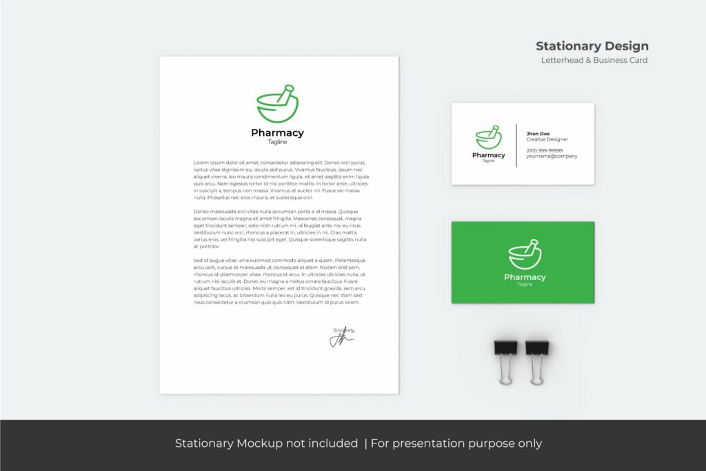 Pharmacy line Logo – MasterBundles