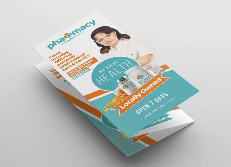 Pharmacy Tri-Fold Brochure Template – MasterBundles Pharmacy Tri-Fold Brochure Template – MasterBundles