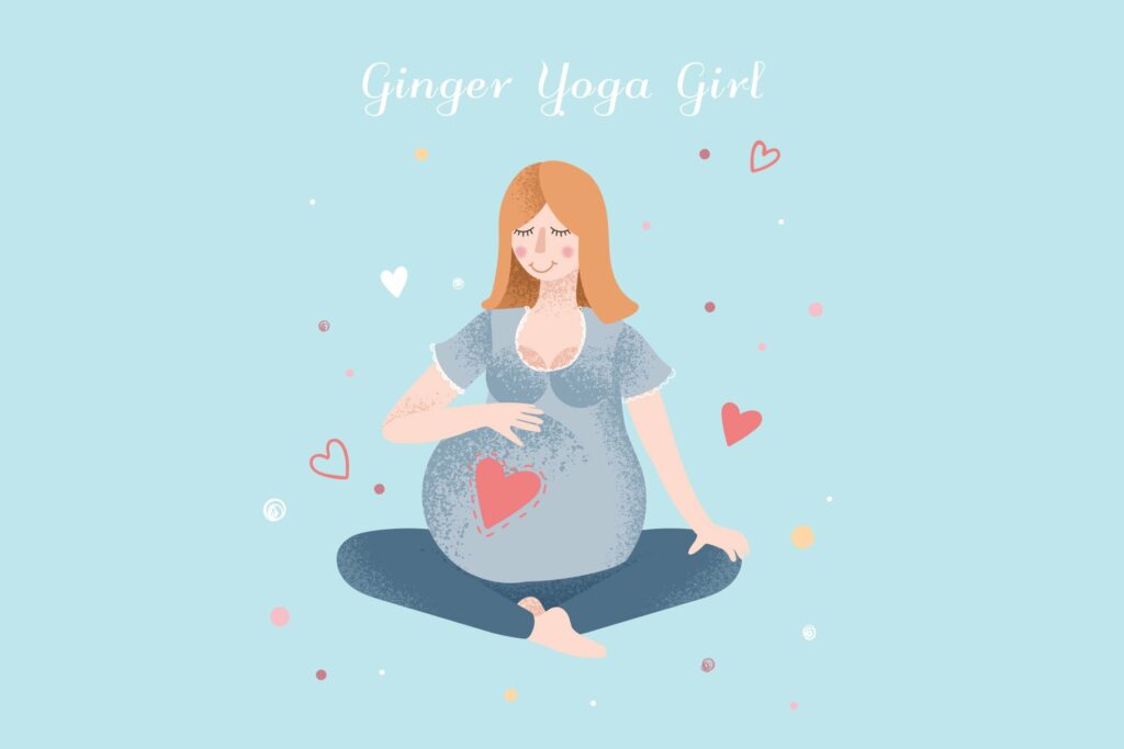 Happy pregnancy illustrations – MasterBundles