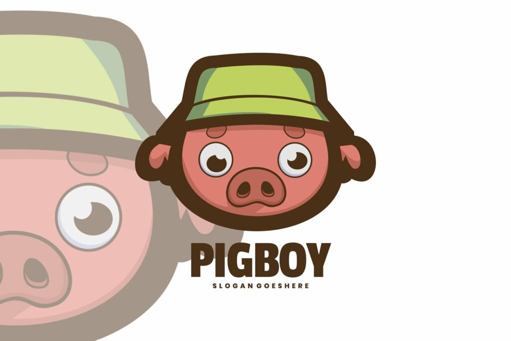 PigBoy Logo Vector – MasterBundles