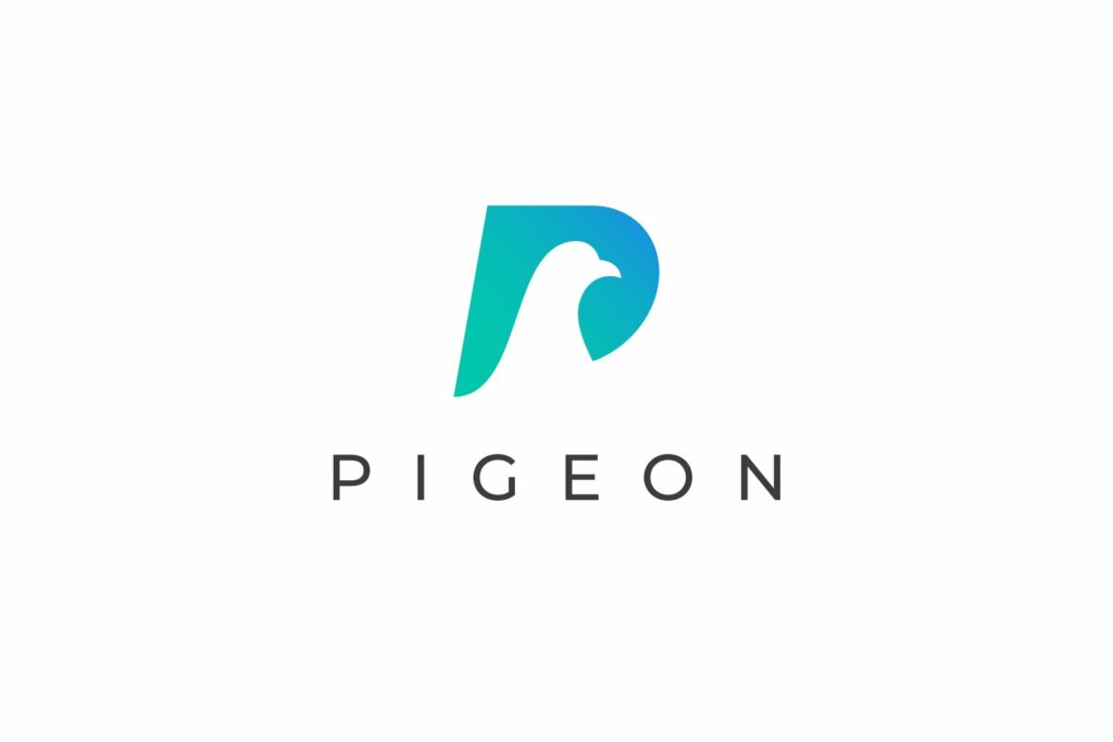 Pigeon Logo Design – MasterBundles