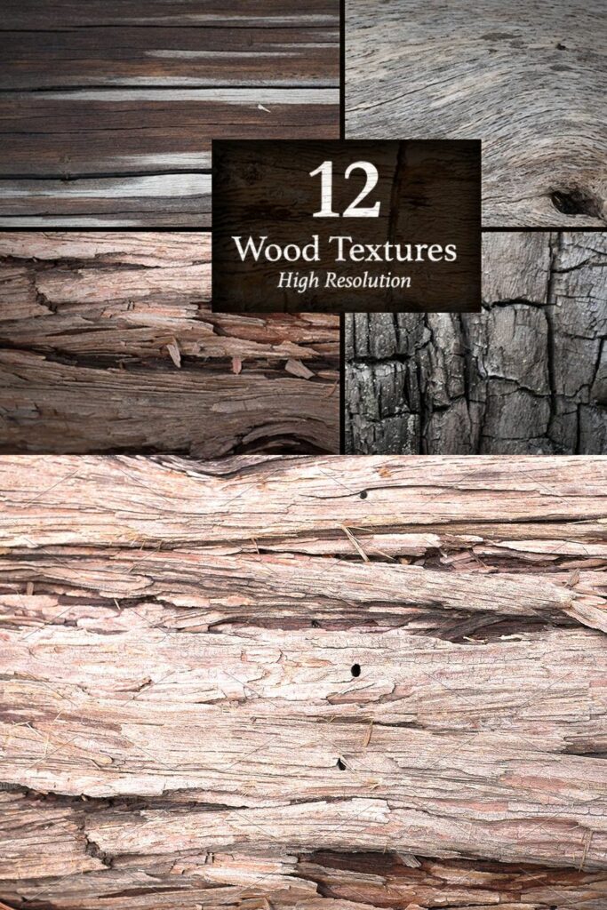 12 Wood Textures – MasterBundles