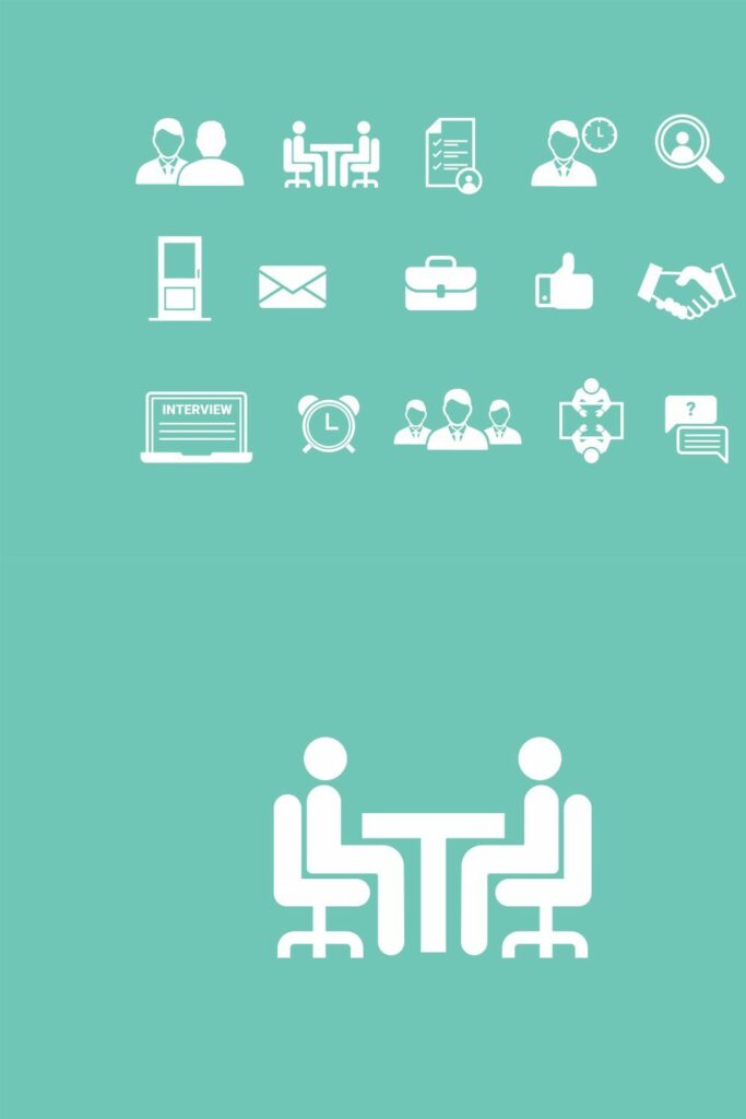 15 Job Interview Icons – MasterBundles