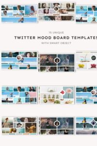 15 Twitter Mood Board Templates – MasterBundles