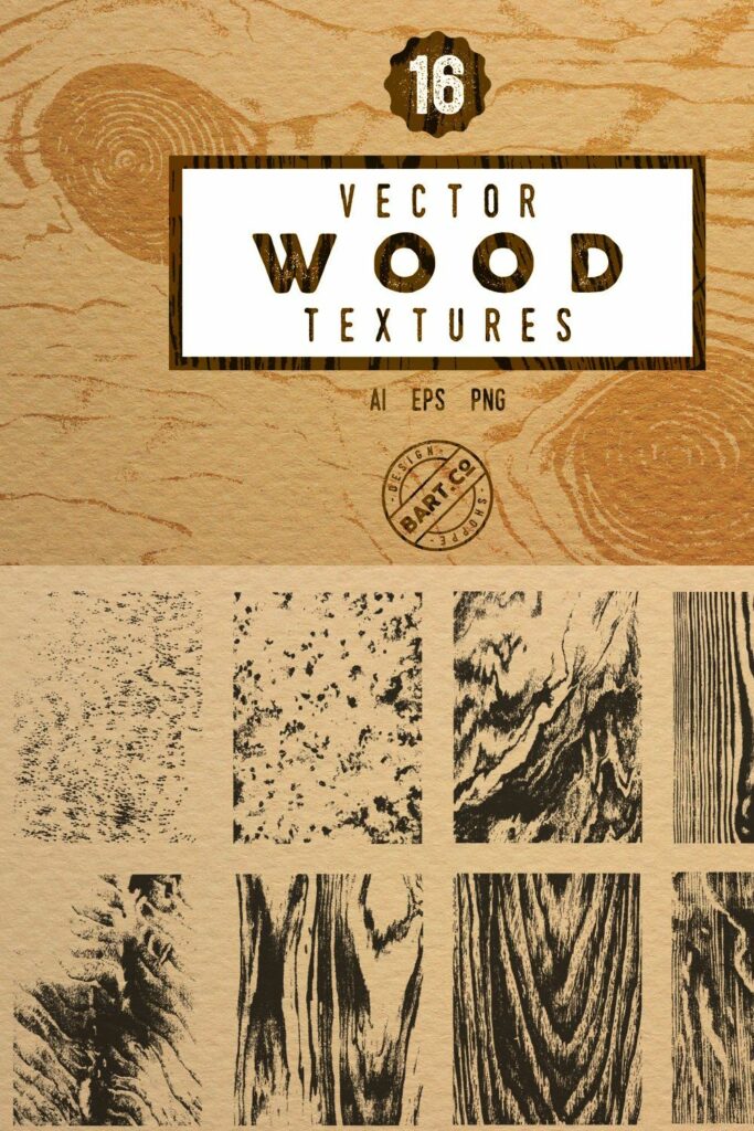 16 Vintage Wood Textures – MasterBundles