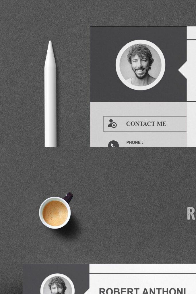 2 Pages Resume Template / CV Design – MasterBundles