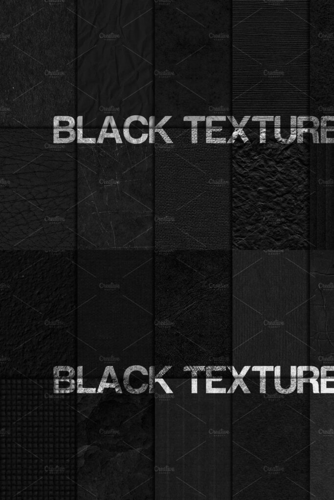 20 Black Textures – MasterBundles