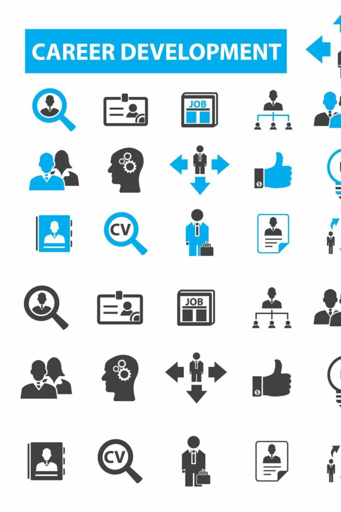 20 career and job icons – MasterBundles