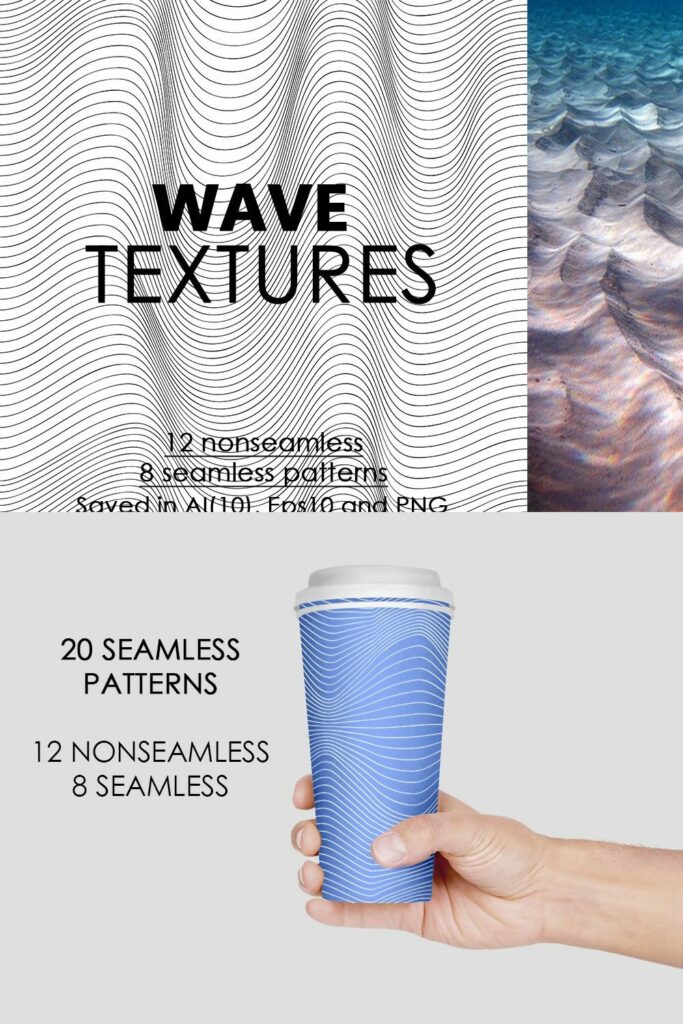 20 Wave textures – MasterBundles