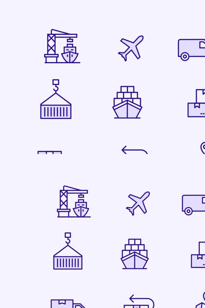30 Cargo & Shipping Icons – MasterBundles
