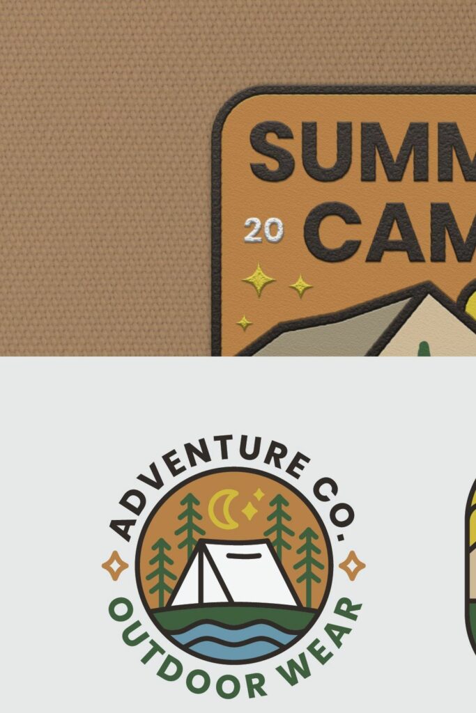6 Boy Scout Retro Summer Camp Badges – MasterBundles