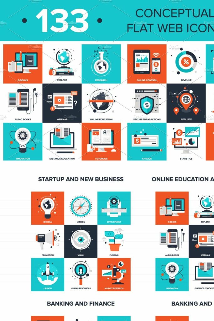 Advanced Flat Web Ions – MasterBundles