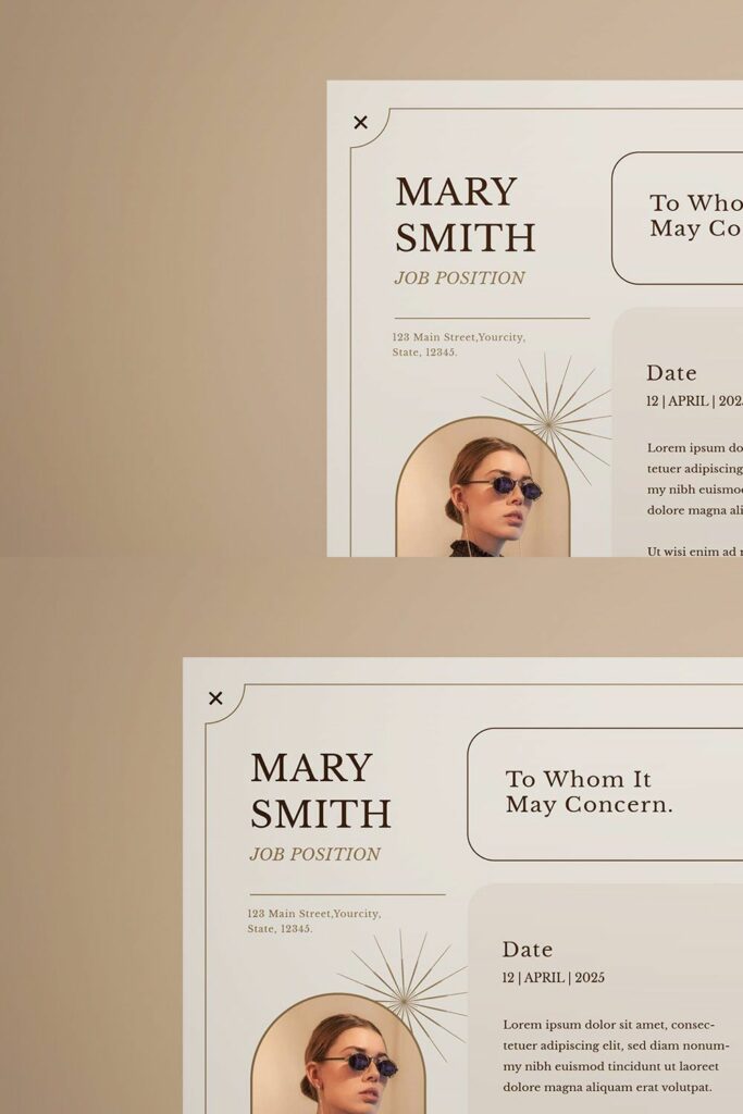 Aesthetic Resume – MasterBundles