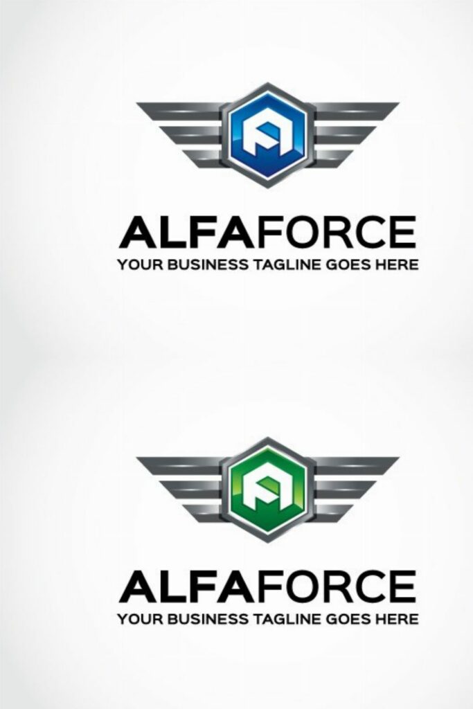 Alfa Force Logo Template – MasterBundles