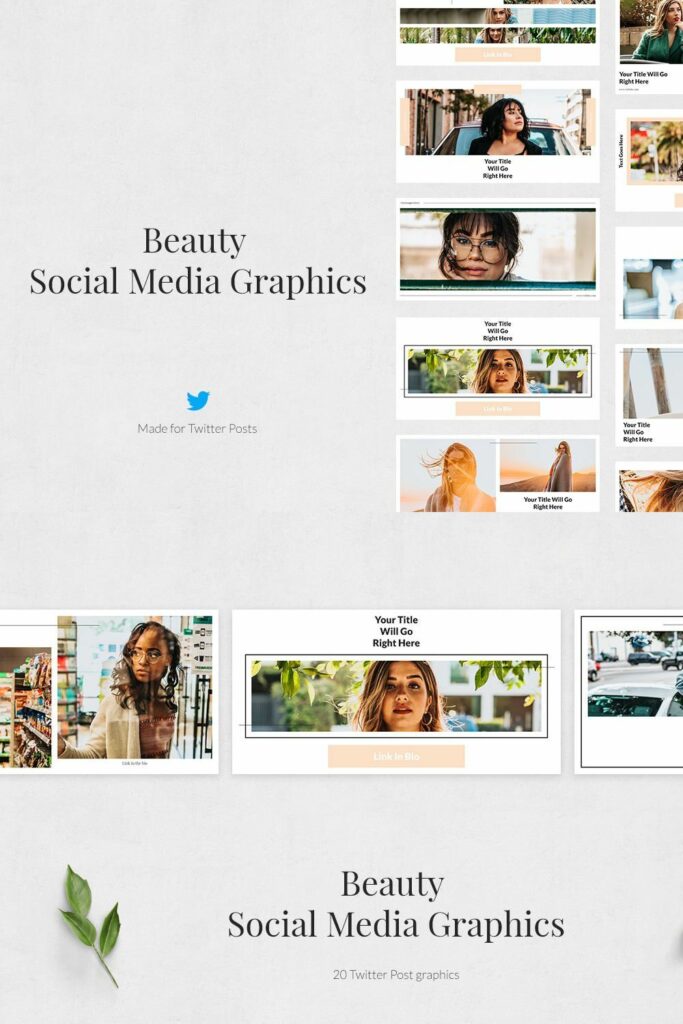 Beauty Twitter Posts – MasterBundles