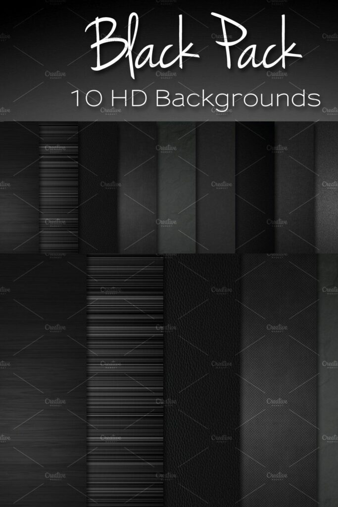 Black Pack Textures – MasterBundles