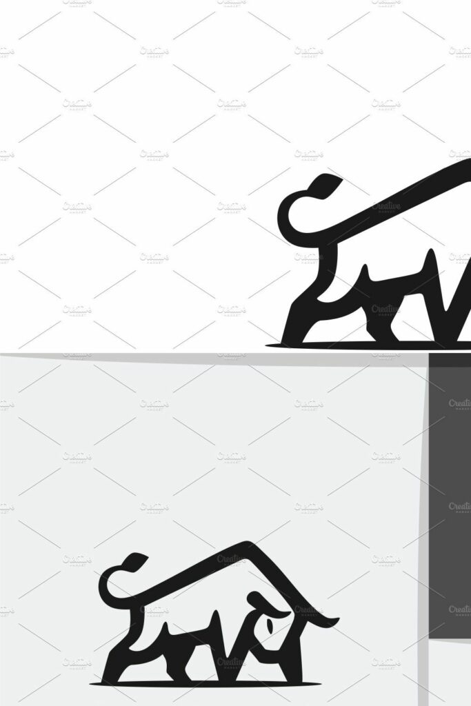 Bull Logo Design – MasterBundles