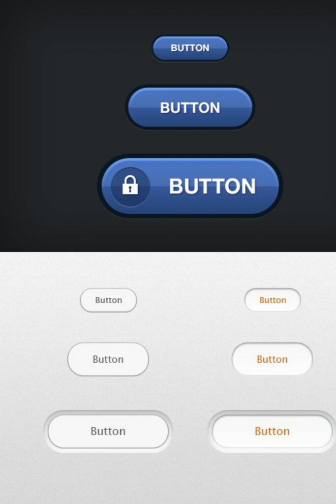 Buttons Pack – MasterBundles
