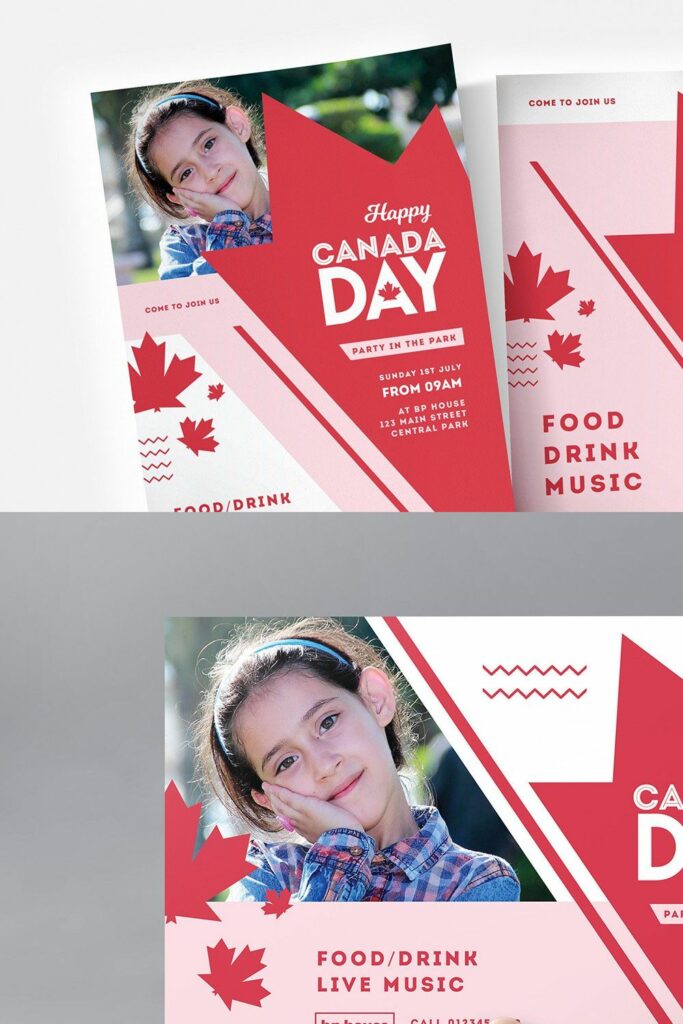 Canada Day Flyer / Poster Templates – MasterBundles