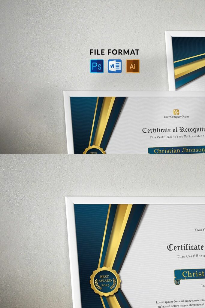 Certificate – MasterBundles