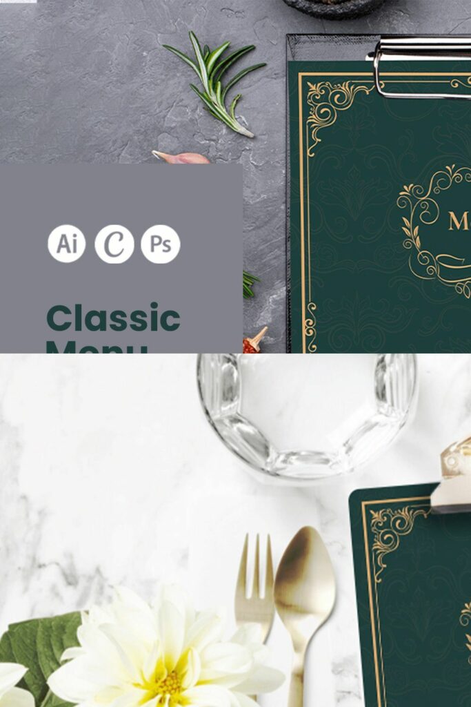 Classic Restaurant Menu Template – MasterBundles