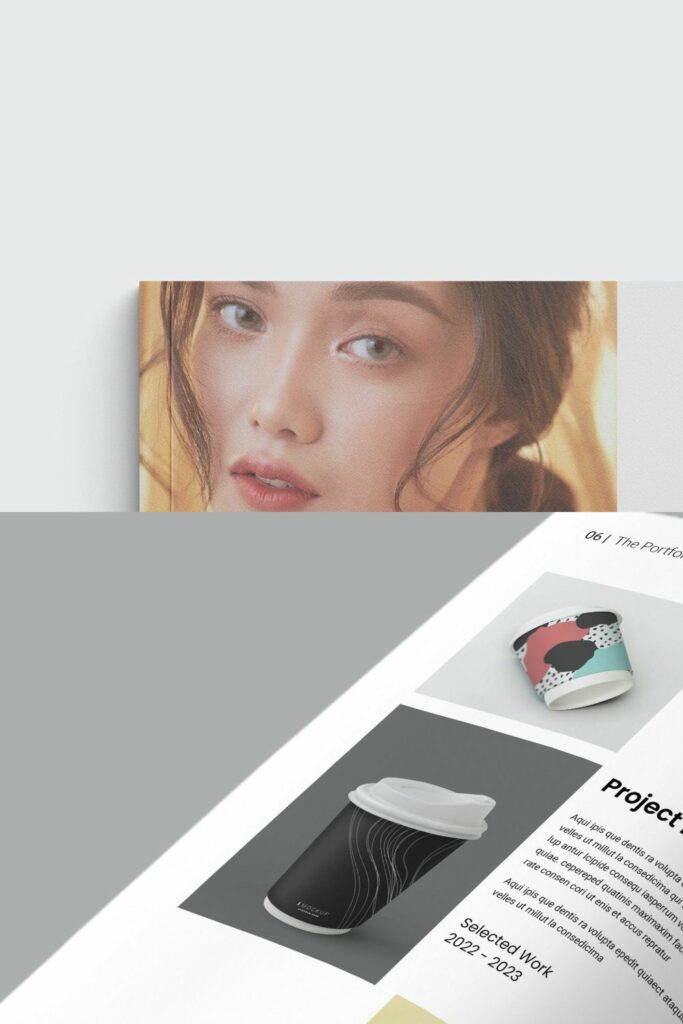 Clean Portfolio Template – MasterBundles