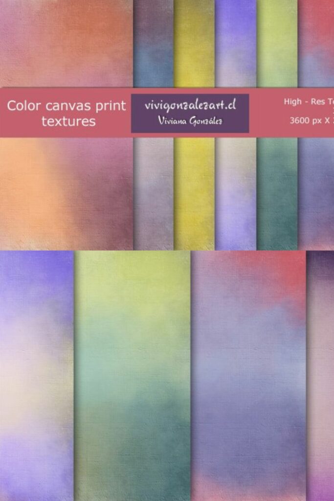 Color canvas textures – MasterBundles