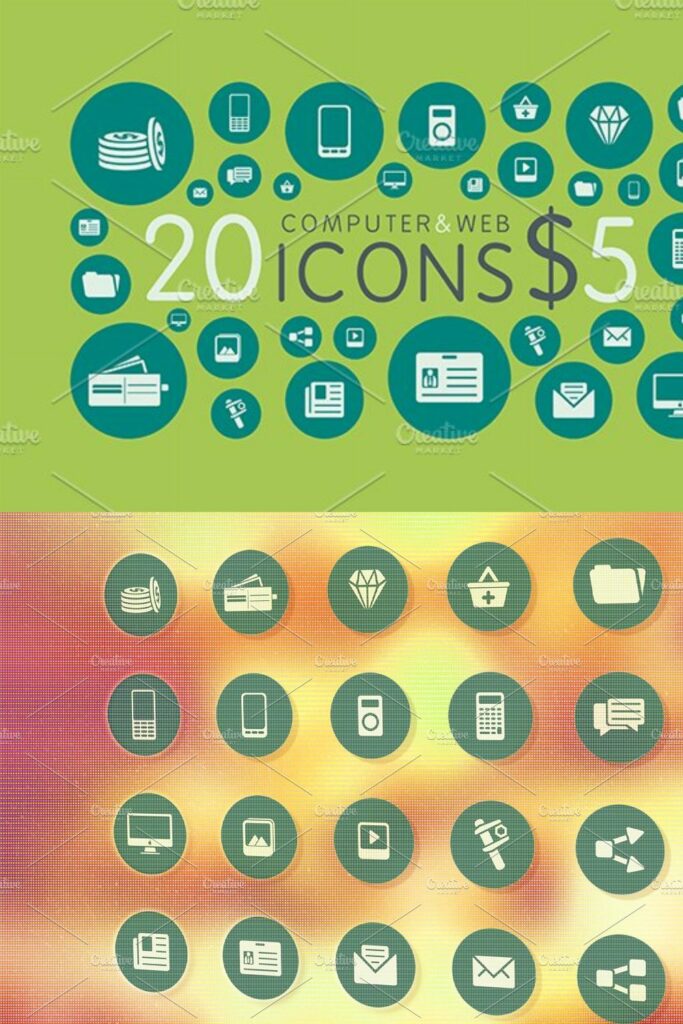 Computer & Web Icons – MasterBundles