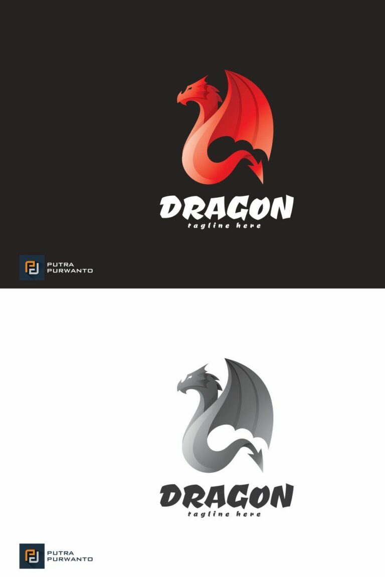 Dragon - Logo Template – MasterBundles