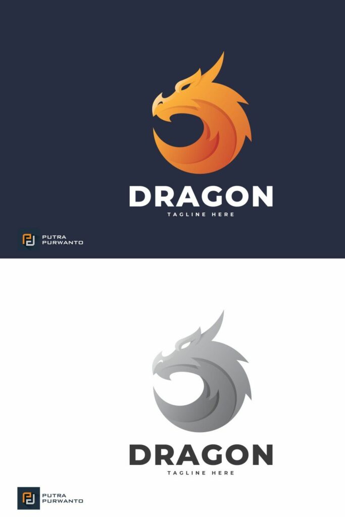 Dragon - Logo Template – MasterBundles
