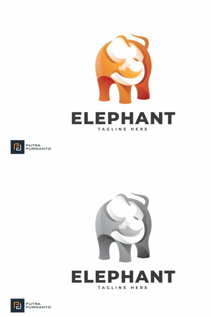 Elephant - Logo Template – MasterBundles