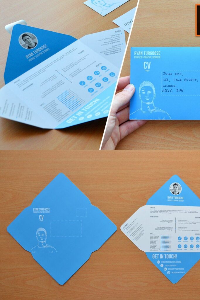 Envelope CV Template – MasterBundles