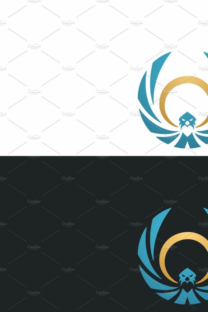 Falcon Circle Custom Logo – MasterBundles