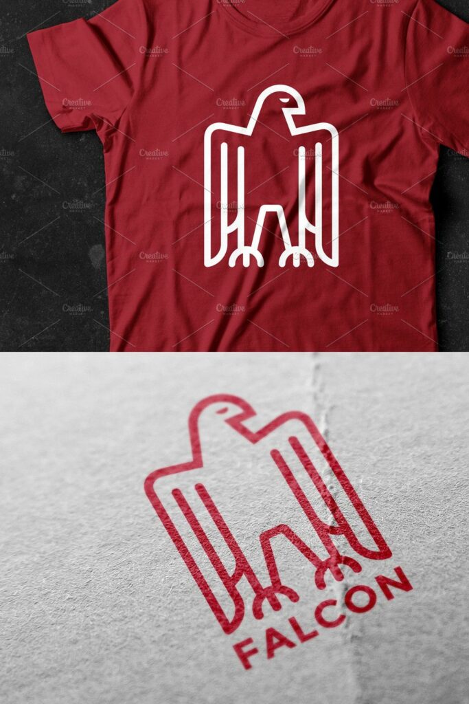 Falcon Logo Template – MasterBundles