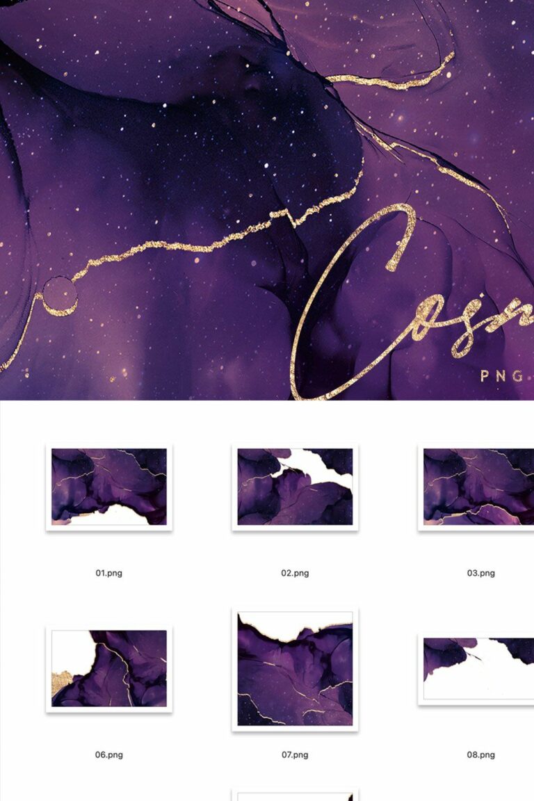 Galaxy & Cosmic (Png) Overlays – MasterBundles