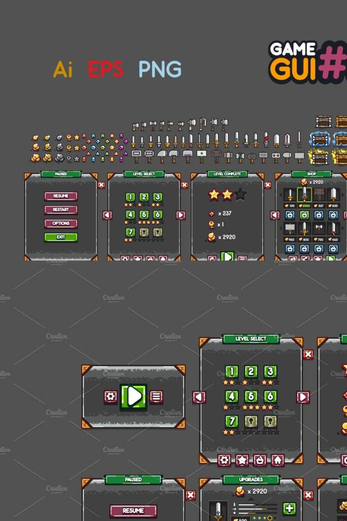 Game GUI #22 – MasterBundles