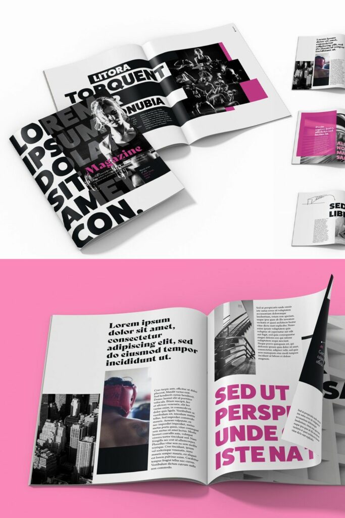 InDesign Magazine Template – MasterBundles