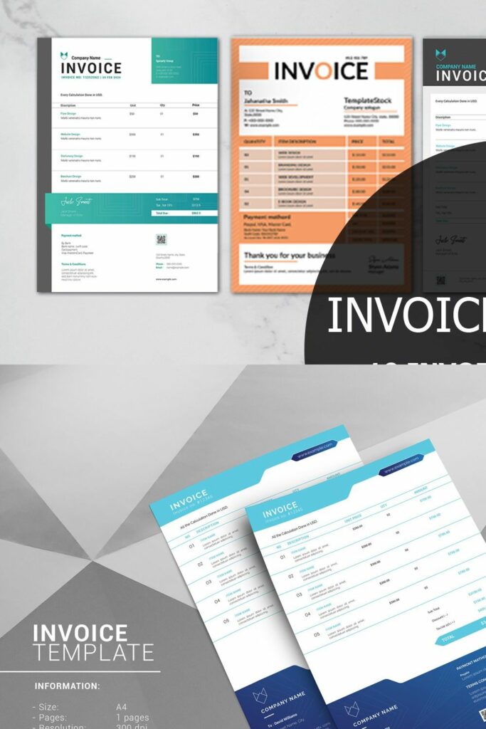 Invoice Template Bundle – MasterBundles
