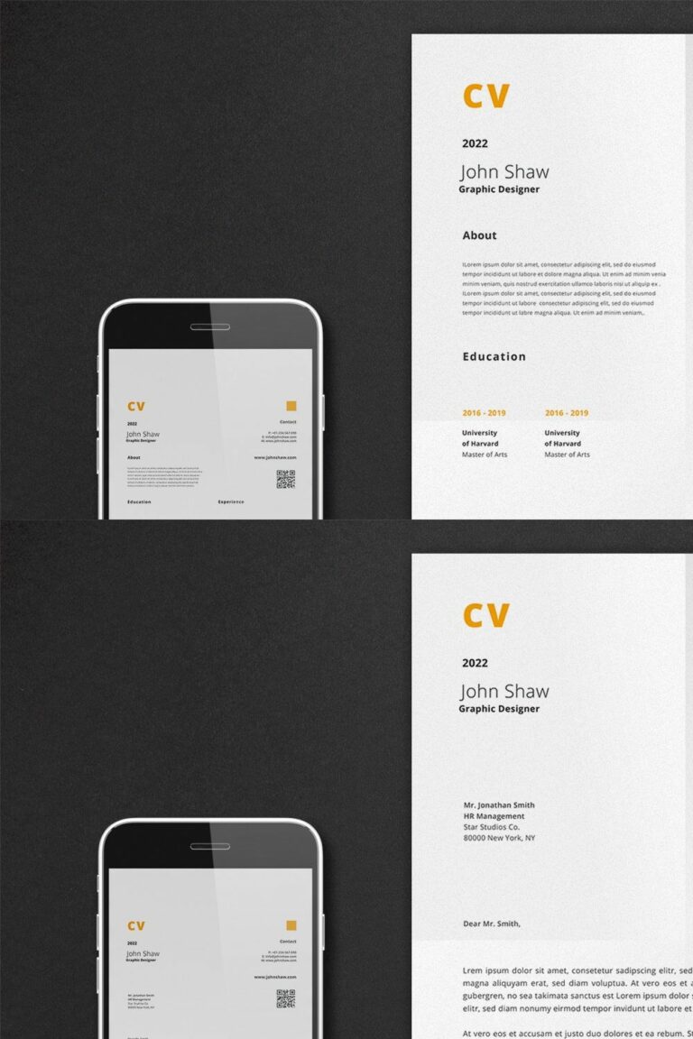John Resume Template – MasterBundles