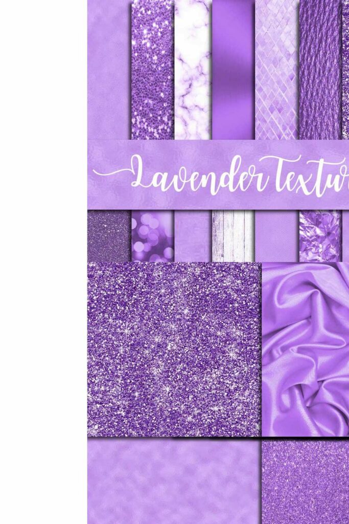 Lavender Textures Digital Paper – MasterBundles