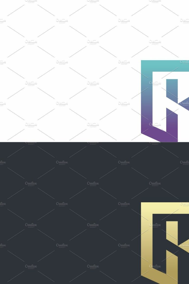 Letter R logo template. – MasterBundles