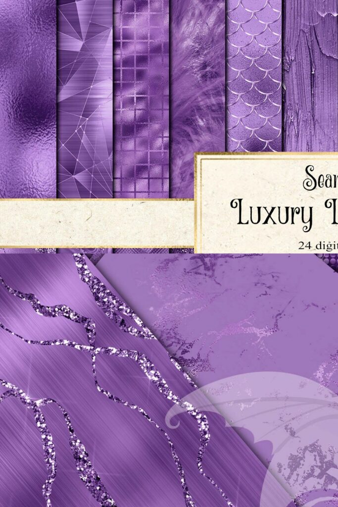Luxury Lavender Textures – MasterBundles