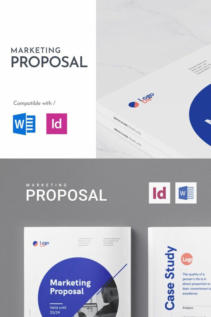 Marketing Proposal | InDesign, Word – MasterBundles